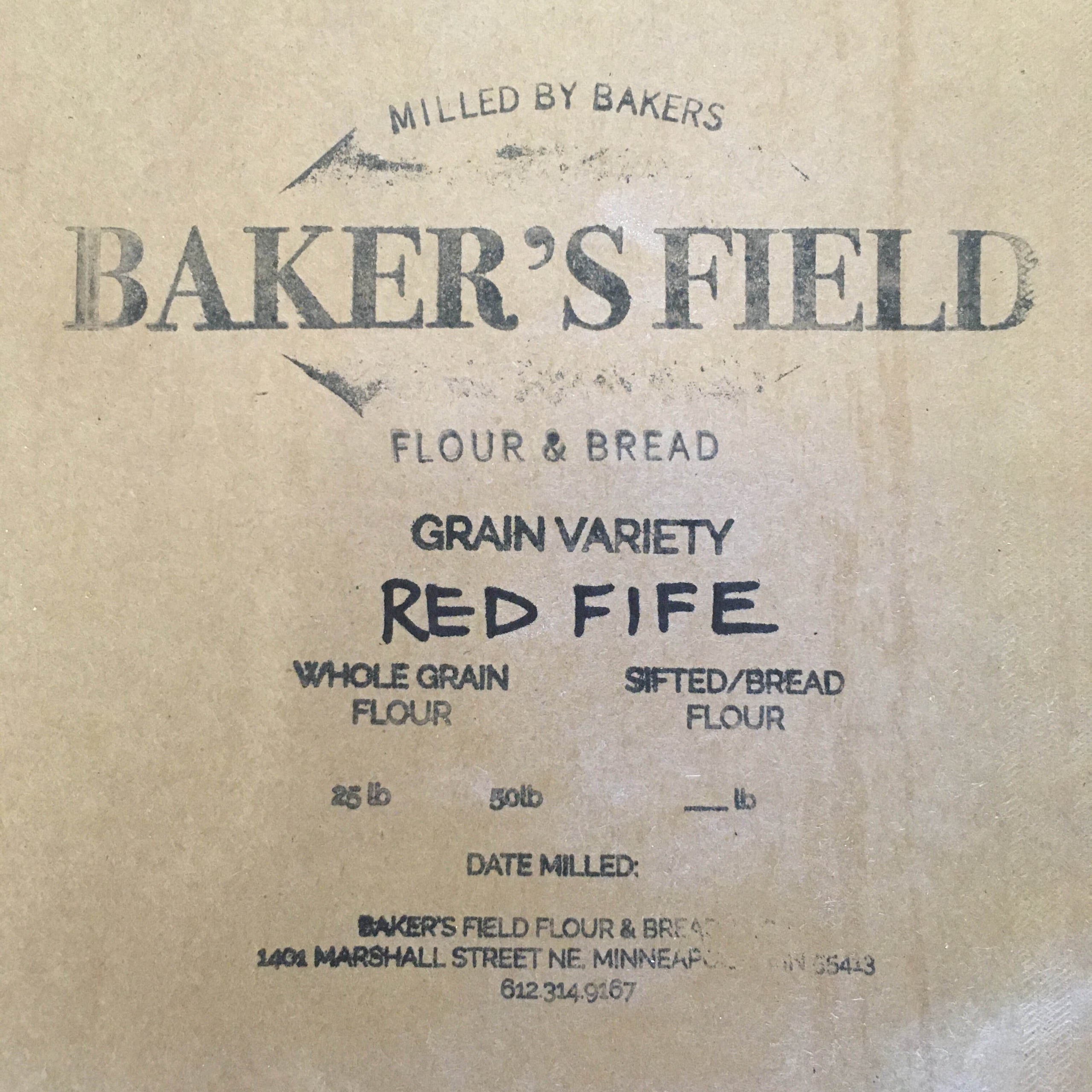 Red Fife - Whole Grain Heritage Bread Flour | Baker's Field Flour & Bread